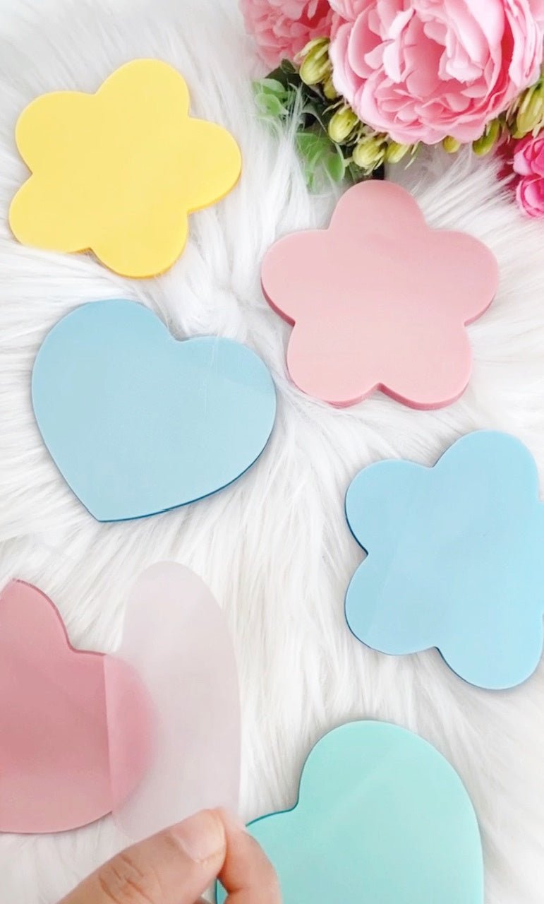 Viral Transparent Matte Sticky Notes | 7.5x7.5 cm – Supple Room
