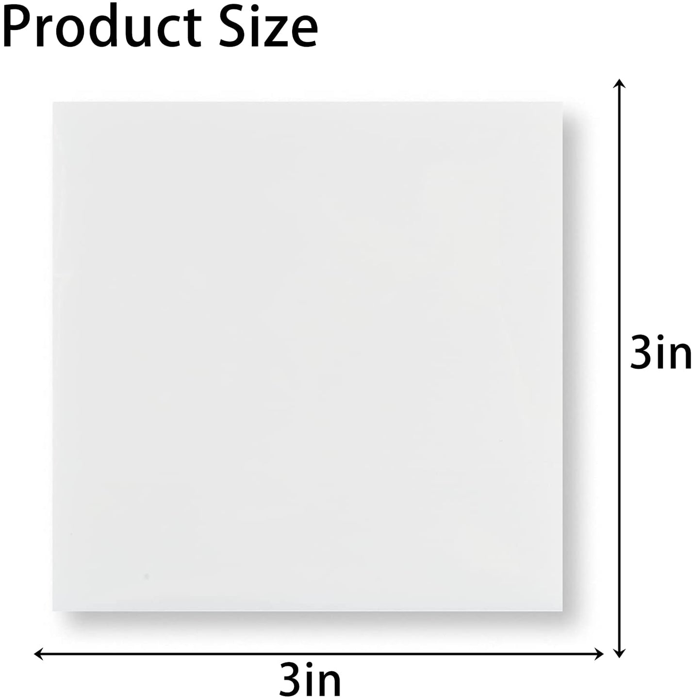 Viral Transparent Matte Sticky Notes | 7.5x7.5 cm – Supple Room